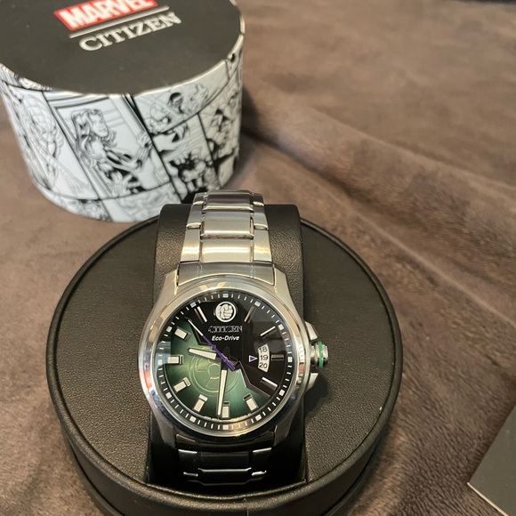 Citizen | Accessories | Citizen Mens Marvel Hulk Watch | Poshmark